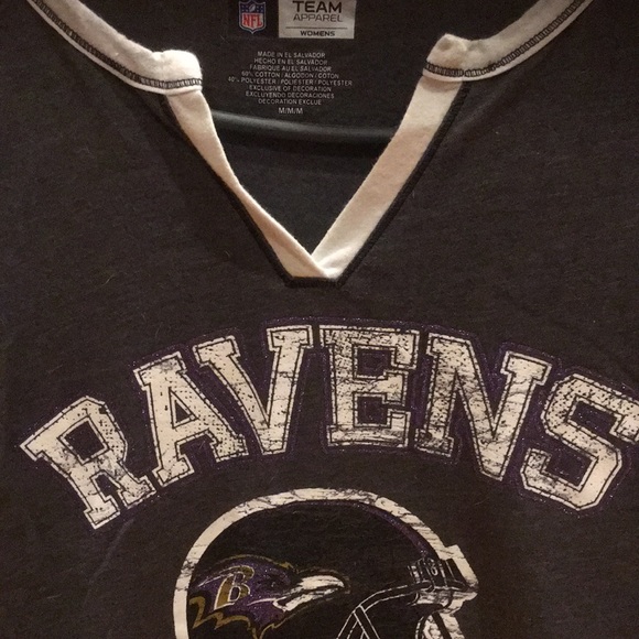 NFL | Tops | Nfl Brand Womens Medium Ravens Tee | Poshmark